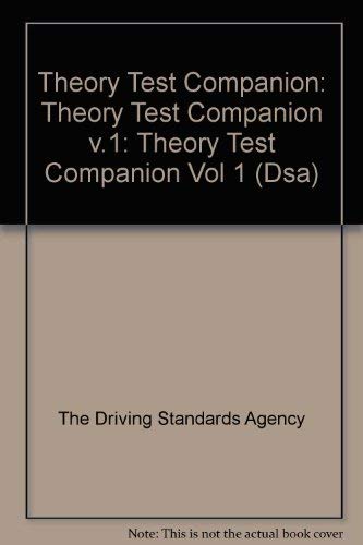 Theory Test Companion: Theory Test Companion Vol 1 (Dsa): Driving ...