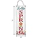 Amazon.com : Spring Easter Welcome Sign Set of 2 for Front Door Wall ...