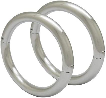 Amazon.com: Stainless Steel Lockable Wrist & Ankle Cuffs Fetish wear ...
