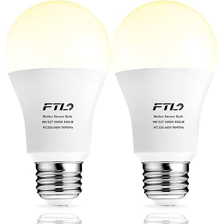 Philips Sensor LED Frosted Light Bulb [E27 Edison Screw] 8W - 60W ...