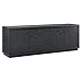 Amazon.com: Henn&Hart Presque TV Stand, 68" Wide, Black : Home & Kitchen