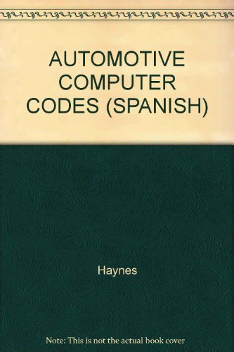 AUTOMOTIVE COMPUTER CODES (SPANISH): Haynes: Amazon.com: Books