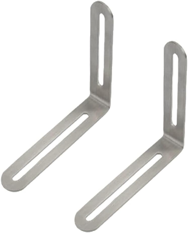 Amazon.com: Carrittons Adjustable L-Shape Corner Brace with Slot Metal ...