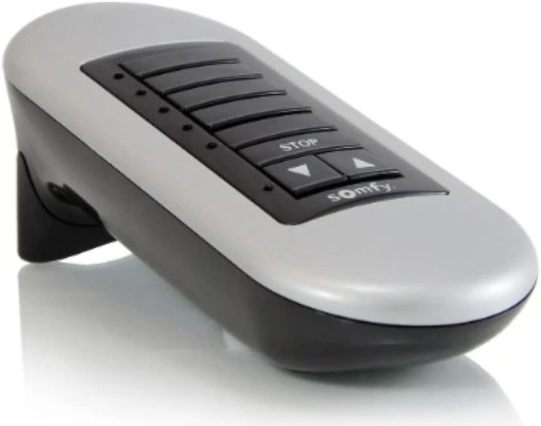Amazon.com: somfy DecoFlex Wirefree RTS Tabletop Accessory, Silver ...