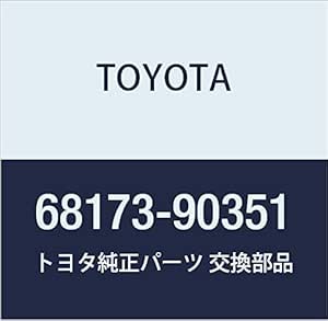 Amazon.com: Genuine Toyota Parts - W/Strip, Rr Door Gla (68173-90351 ...