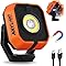 ANYLiGHT Work Light, Magnetic Rechargeable Light with 4 Modes & 150°Rotatable, 1200LM Waterproof ...