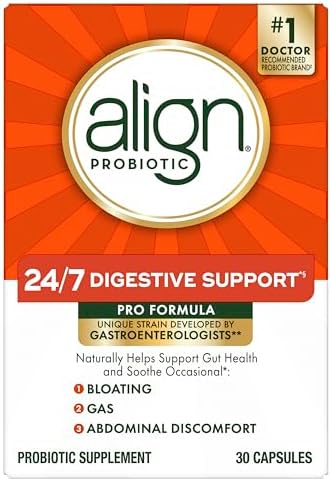 Amazon.com: Align Probiotic Bloating Relief + Food Digestion ...