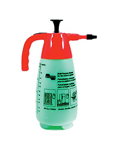 DiversiTech 1002 Hand Held Compression Sprayer, 48 oz, Clear/Red ...