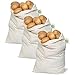 Amazon.com: Potato Storage Bags for Pantry - Organic Cotton Potato ...