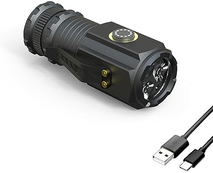 Mini LED Flashlight - Handheld, Aluminum,5 Lighting Modes, Waterproof ...