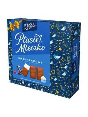 Amazon.com : E. Wedel Ptasie Mleczko Creamy Flavour Marshmallow in Milk ...
