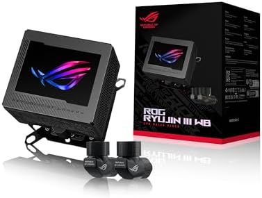 ASUS ROG RYUJIN III WB CPU Water Block-Intel LGA 1700, 1200, 115X, AMD ...