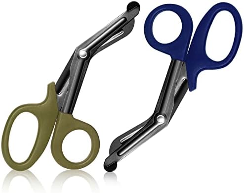 SPIRE Tuff Cut Bandage Scissor,Nursing Shears, Emergency, Household ...