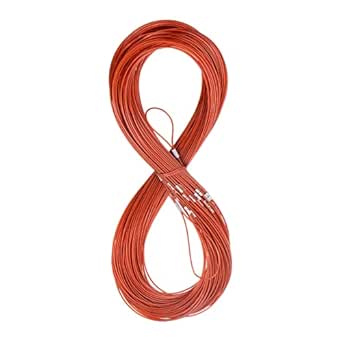 HARFINGTON Deep Well Measuring Rope 100m / 328ft Steel Wire Plastic ...