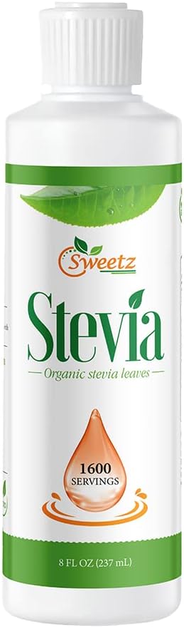 Amazon.com : Stevia Extract Organic Now Foods 8 oz Liquid : Sugar ...