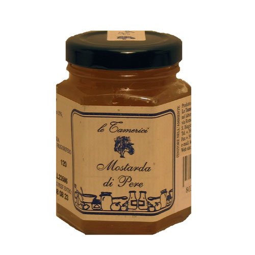 Amazon.com: Natural Italiano Pear mostarda 120 g. : Comida Gourmet y ...