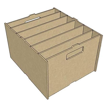 12 x 12" Inch Paper Storage Unit for Craft etc fits Kallax Cube Storage ...