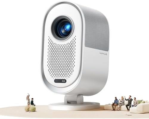 Amazon.com: [AI Auto Focus/Dolby Audio] Projector with WiFi6 and 2-Way ...