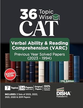 36 Topic-wise CAT Verbal Ability & Reading Comprehension (VARC ...