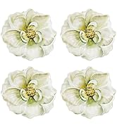 Amazon.com | UPware Lavender Melamine Dessert Plates, Floral-Shaped ...