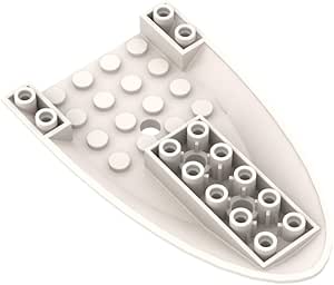 Amazon.com: Gobricks 87611 Transportation Aircraft Fuselage Curved ...