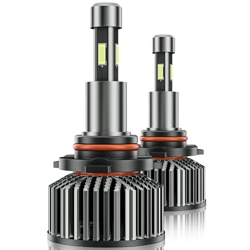 Snapklik.com : 9006 Bulbs Low Beam, 300% Super Bright Cool Deep Blue ...