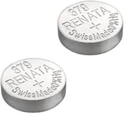 Amazon.com: Renata 379 SR521SW Batteries - 1.55V Silver Oxide 379 Watch ...