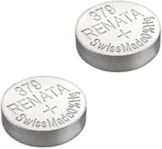 Amazon.com: Renata 379 SR521SW Batteries - 1.55V Silver Oxide 379 Watch ...