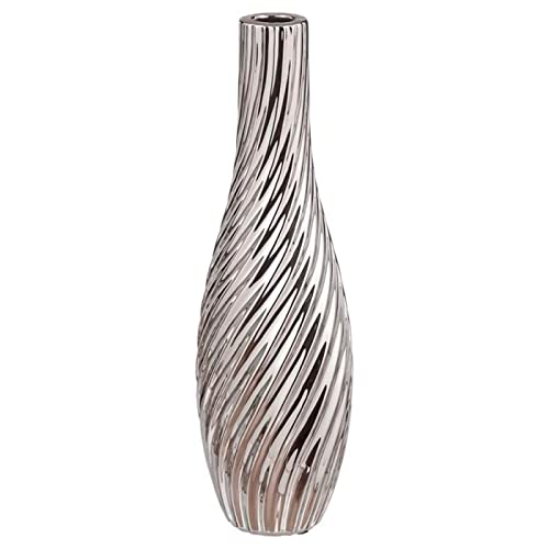 Jarrones Decorativos de Suelo Plateados Aprovecha la oferta Aquí