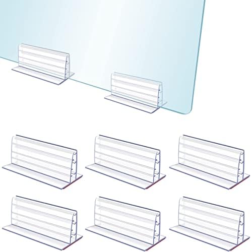 Amazon.com: Tenalleys 6Pcs Sneeze Guard Holder, Self Adhesive Acrylic ...