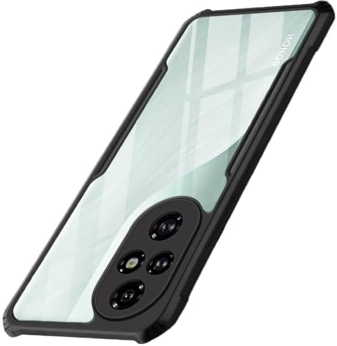 Spazy Case® Honor 200 Pro 5G Back Cover | Transparent Crystal Clear ...
