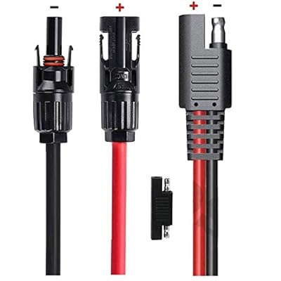 Buy SolarEnz Solar Connector to SAE Adaptor 12AWG Easy Connection to ...
