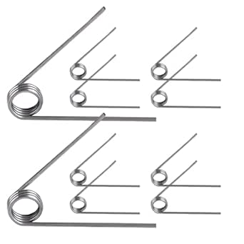 Ctyjia 10 PCS 304 Stainless Steel Torsion Spring, 0.7mm Wire Diameter ...