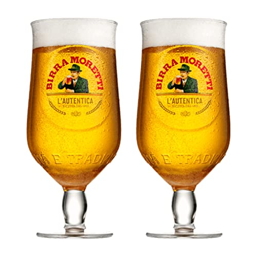 Biergläser von Birra Moretti - Bier-Geschenkideen