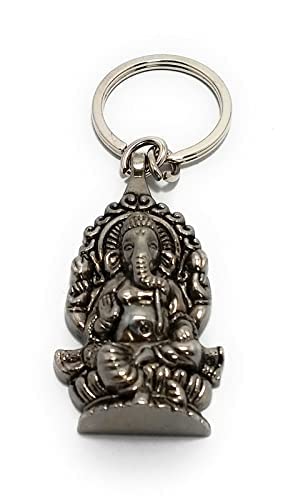 MJ Ragav Lord Ganesh or Ganpati or Ganesha Metal Keychain/Keyring ...