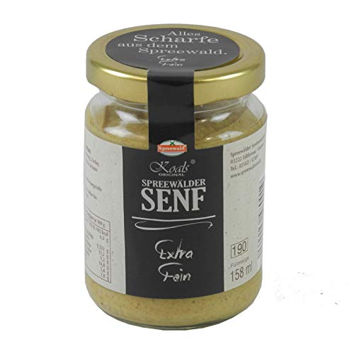 Koals Spreewälder Premium Senf extra-fein (182 g) : Amazon.de ...