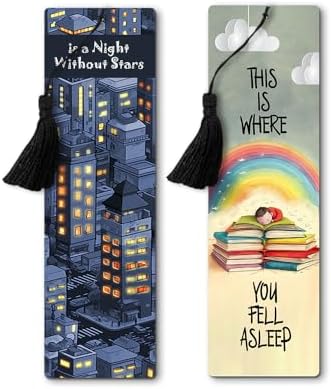 Lentikart 3D Lenticular Bookmark Set of 2 | 2 x 6.6 in with Tassel ...