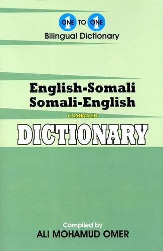 English-Somali & Somali-English One-To-One Dictionary: A. M. Omer,AM ...