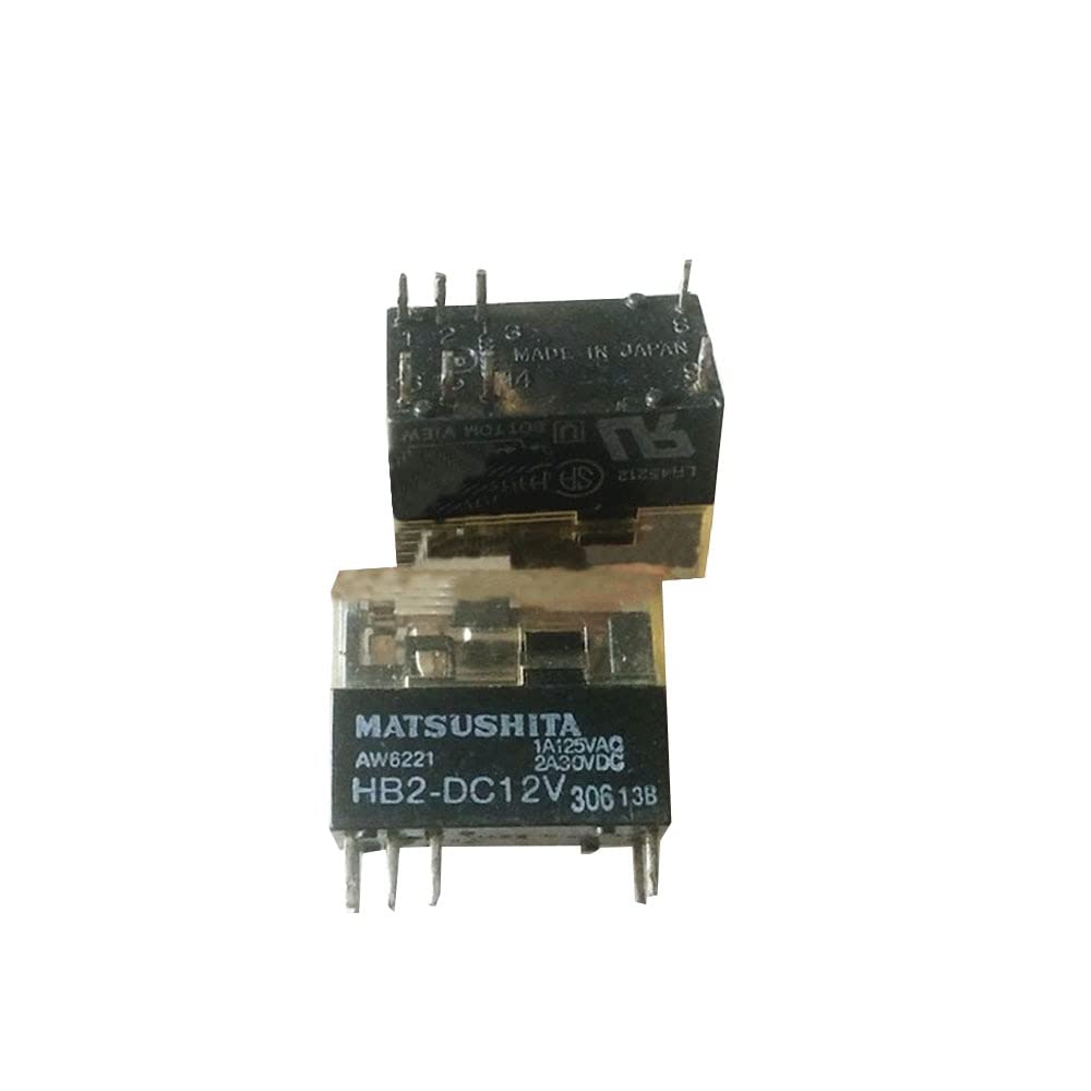 Amazon.co.jp: 2個 リレー HB2-DC12V 8ピン 12V HB2 : DIY・工具・ガーデン