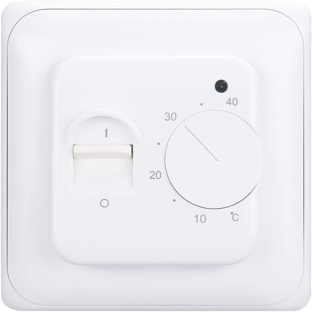 SM-PC®, Thermostat Fußbodenheizung Elektroheizung Unterputz weiß #830 ...