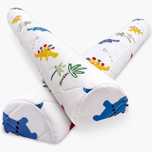 Amazon.com: 2-Pack Premium Foam Bed Bumpers for Toddler, Non-Slip Bed ...