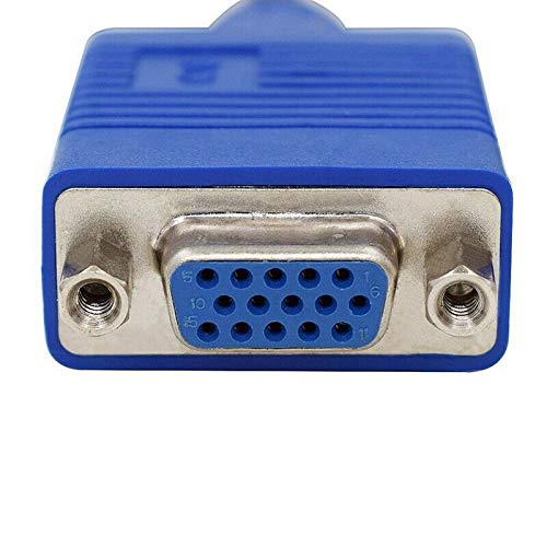 Dms-59 Pin Male to Dual Vga Female Y Splitter Adapter Cable Y5V5 ...