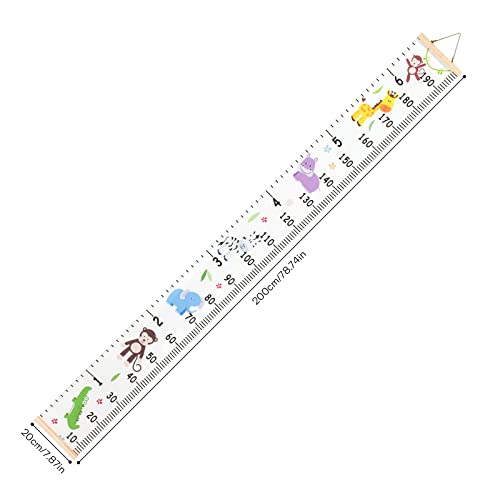 Bailinks Wall Measuring Tape Children, Baby Height Growth Chart ...