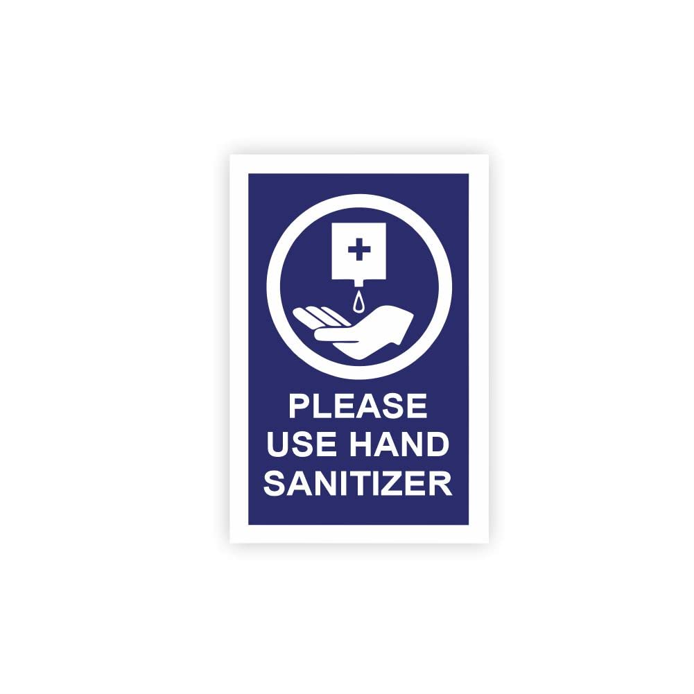 Buy BIRD'S MIND Please Use Hand Sanitizer Sign Board Desk Door For ...