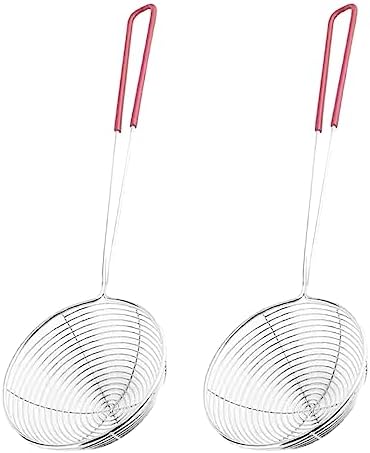POHOVE 2PCS Spider Strainers, Mesh Strainer,Stainless Steel Spider ...