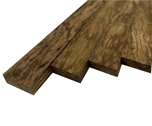 Exotic Wood Zone Zebrawood Lumber Board - Exotic Hardwood Plank for ...