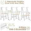 FUNLIO Foldable Toddler Step Stool for Kids 2-6 Years with 3-Level ...