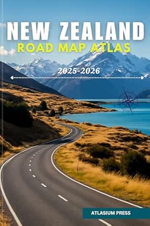 Amazon.com: NEW ZEALAND ROAD MAP ATLAS 2025-2026: Complete Driving and ...