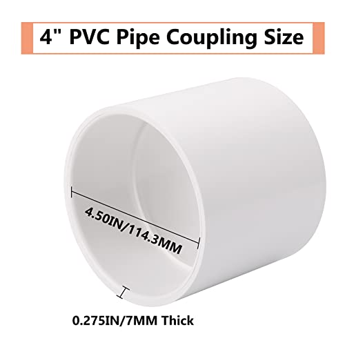 Cople De 4 Pulgadas PVC - Ferreteria Y Herramientas