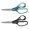 Amazon.com: Fiskars 7" Student Glitter Scissors for Kids Ages 12-14 (2 ...